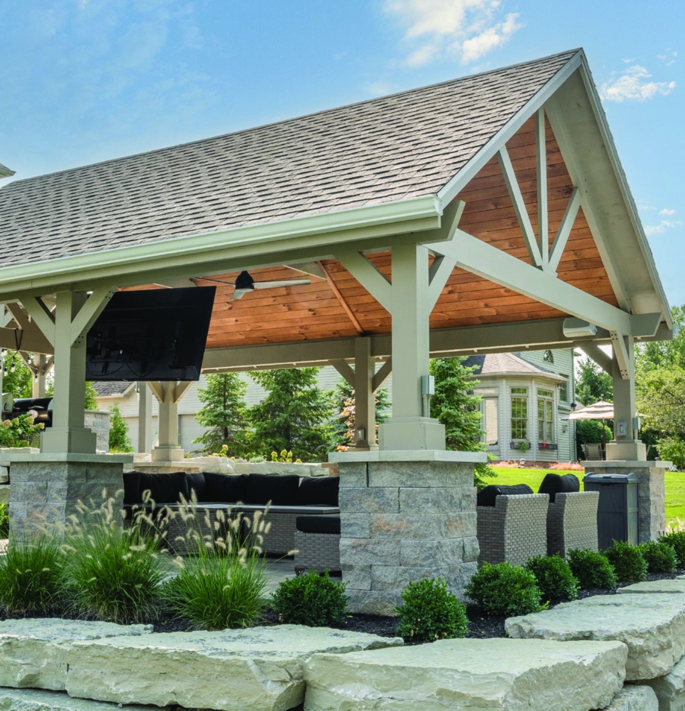 Breckenridge Wood Pavilion - Bosman