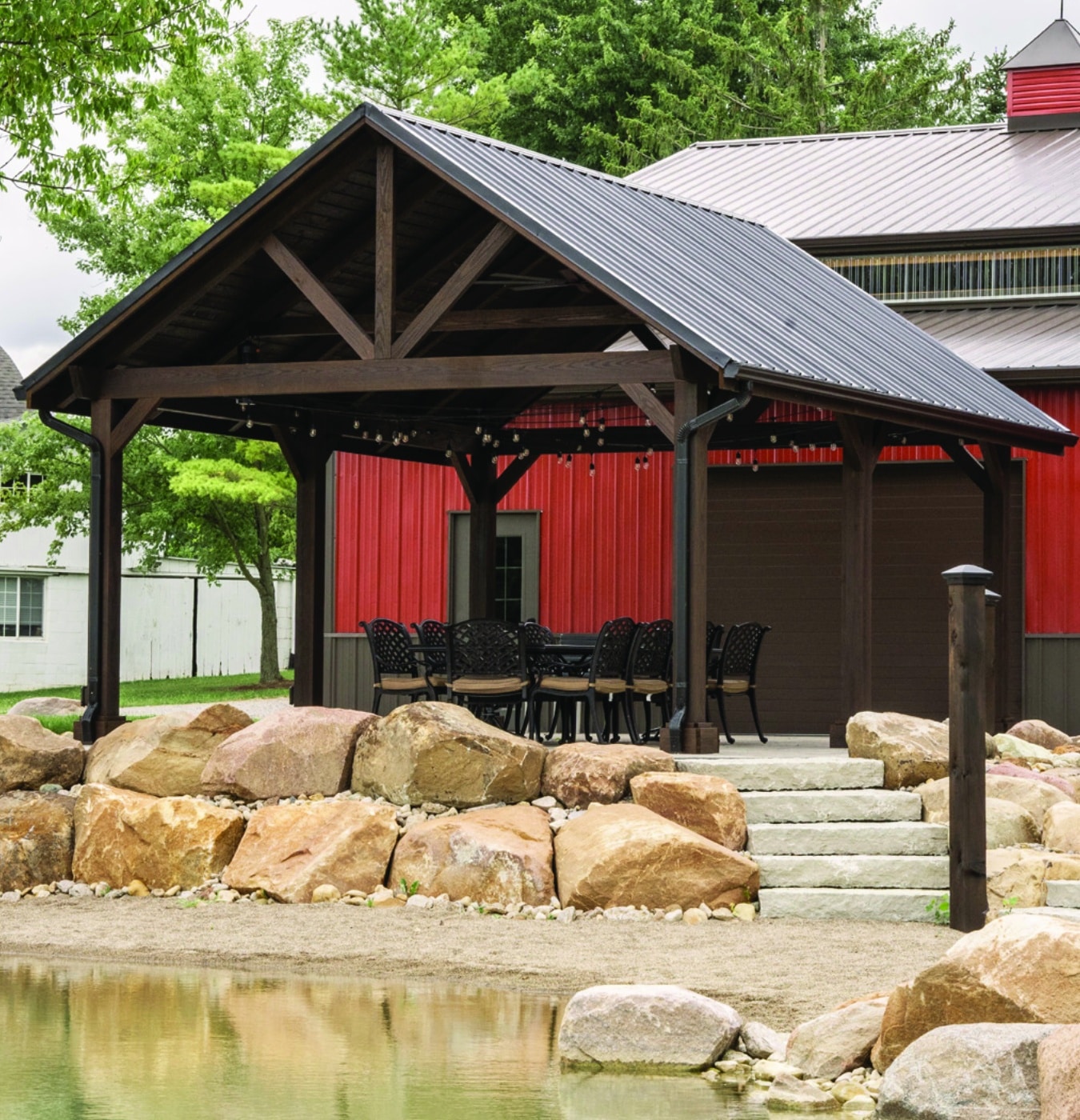 Breckenridge Wood Pavilion - Bosman